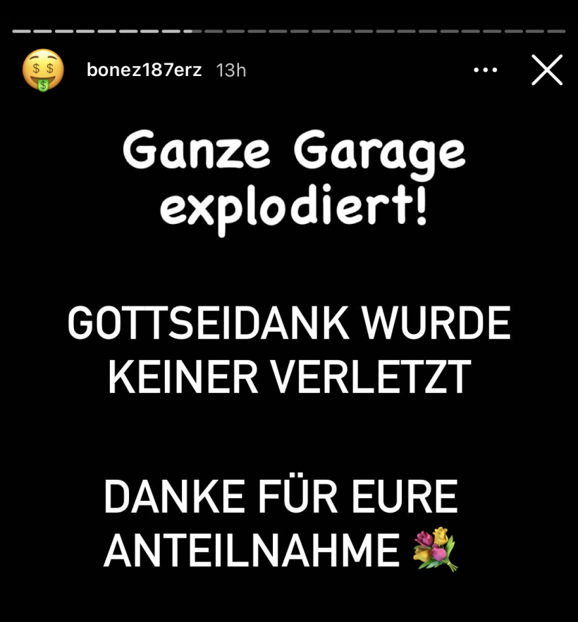 Anschlag? Bonez MC & 187 Strassenbande-Garage abgebrannt | bigFM